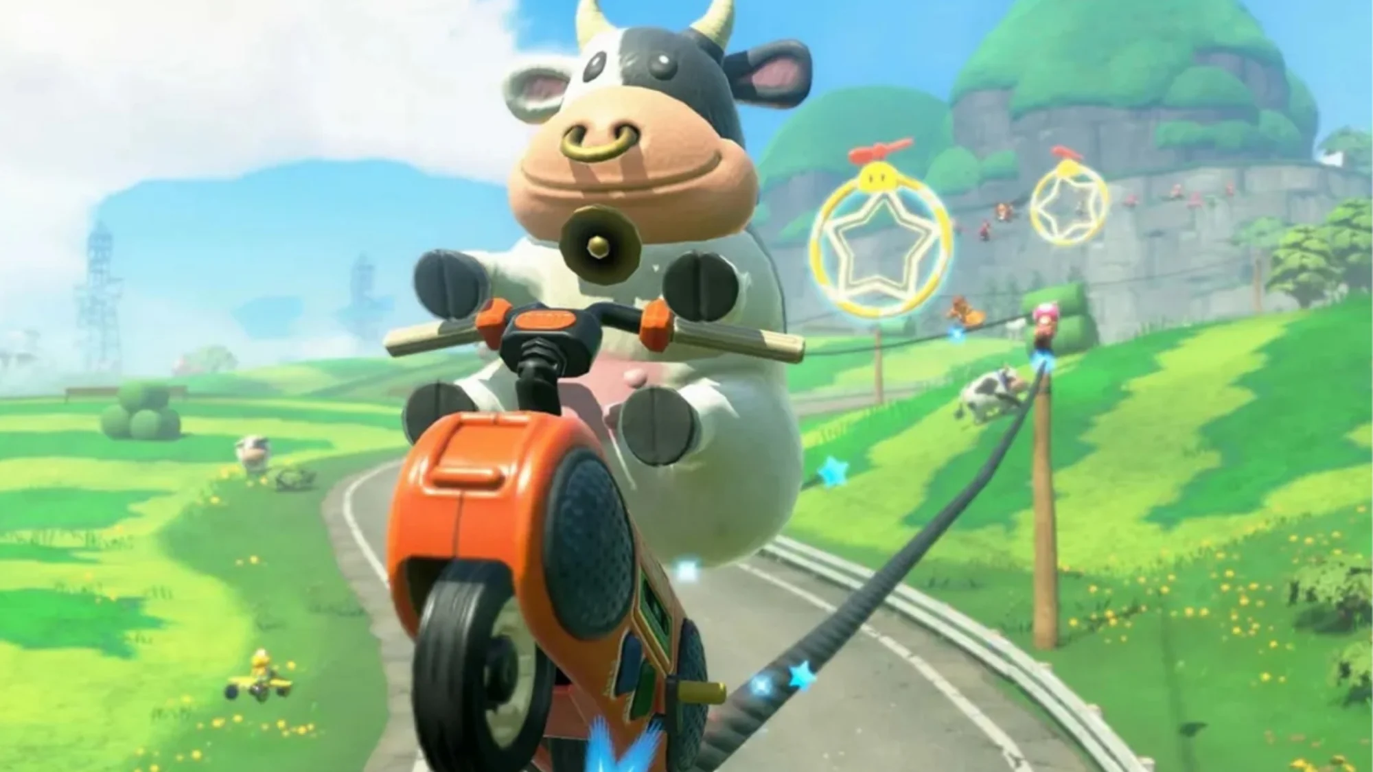 PETA vs. Nintendo: le pide que retire el aro nasal de la vaca en Mario ...